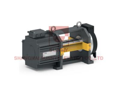China Poles 16 Elevator Gearless Traction Machine Nominal Torque 164Nm Short Circuited Torque 180s/H for sale