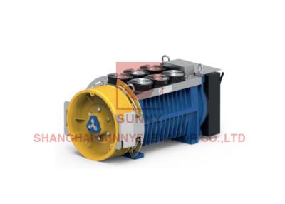 China Elevator Gearless Traction Machine 1620 S5-40%ED 180s/H Nominal Torque for sale