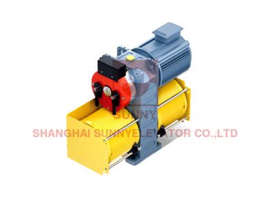 China 700 - 1150kg Positive Drive Traction Machine For Passenger Lift Parts for sale