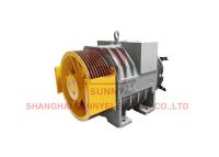 China DC110V 2×2.1A Elevator Gearless Traction Machine For Passenger Lift Parts for sale