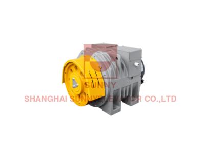 China Powerful DC110V 2 Times 2.1A Gearless Traction Machine For Elevator Suspension System for sale