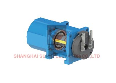China Single Wrap Gearless Traction Machine For Elevator Load 320 - 450kg Speed 0.4m/S - 1.0m/S for sale