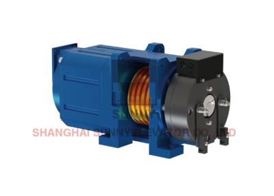 China Permanent Magnet Synchronous Gearless Traction Machine 220/380V Voltage for sale
