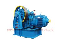 China 1.0m/S VVVF Compact Lift Geared Traction Machine With Elevator Spare  Parts for sale