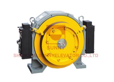 China 0.63m/S Suspension 2:1 Elevator Gearless Lift Traction Machine Motor for sale