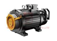 China Elevator Traction Device / Gearless Traction Machine Load 400KG Lift Parts for sale