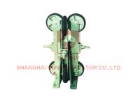 China Elevator replacement Parts Roller Guide Shoe , Rated Speed 3.50m/s for sale