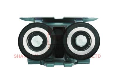China Iron Elevator Spare Parts Roller Guide Shoe / Guide Rails Width 9mm / 10mm / 16mm for sale
