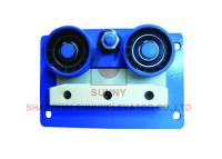 China 10mm / 16mm Width Guide Shoe Elevator Spare Parts Low Noise for Passenger Lift for sale