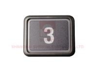 China Dark Grey Elevator Push Button LED Illumination Touch Sense 3,000,000 Times for sale