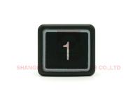 China Durable Plastic Elevator Push Button Switch For Passenger Components for sale