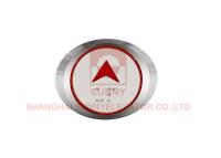 China Elevator Up Button with Stainless Steel Frame, DC 12-36V, and Bright LED Illumination for sale