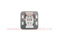 China Stainless Steel Square Elevator Push Button with Braille Illumination for Lift Maintenance for sale