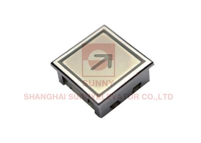 China Stainless Steel Elevator Call Button Transparent Plastic Characters for sale