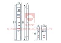 China Passanger Lift Round Button Elevator COP / Stainless Steel Control Panel Elevator Cop For Lift for sale