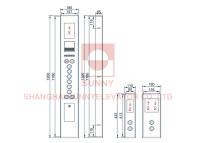 China Stainelss Steel Elevator Lop Cop Panels , Senven Segment Dispaly Elevator Lop for sale