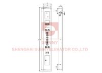 China Electric Components Lift Control Stainless Steel Panel Elevator COP&LOP for sale