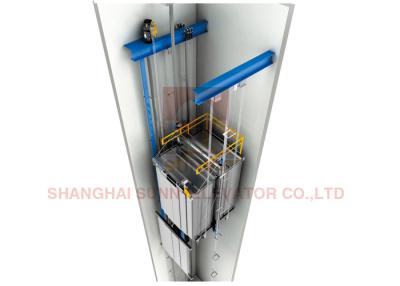 China High Speed Freight Elevator with 5000kg Load and Opposite Door for Machine Room Applications for sale