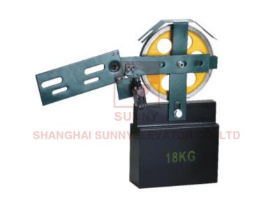 China Rope Wheel Tension Device For Passenger / Freight Elevator Parts for sale