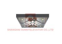 China Stainless Steel Square Tube Frame Elevator Cabin Decoration Down Light for sale