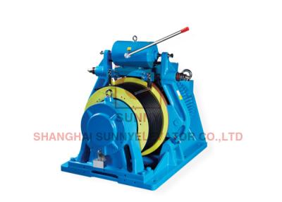 China Drum Brake Gearless Traction Machine For Elevator With AC110V/DC110V Brake Voltage for sale
