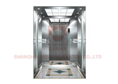 China 450~2000kg Safe Roomless Passenger Elevator High Speed Elevator with No Noise for sale