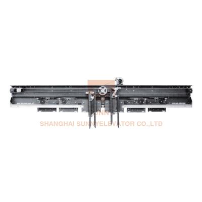 China 6 Panels Center Opening Vvvf Door Operator Elevator Parts With Passenger Lift for sale