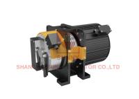 China 220V/380V Voltage Gearless Traction Machine For Elevator With IP41 Protection Grade And 2 1 Roping for sale