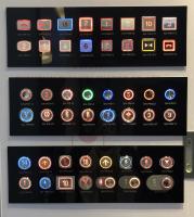 China Elevator Up Button with Stainless Steel Frame, DC 12-36V, and Bright LED Illumination for sale