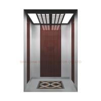 China Floor PVC / Hairline Stainless Steel Elevator Cabin Decoration Car Design For Passenger Elevator for sale