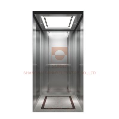 China Passenger Small Home Elevator Car Design Handrail Stainless Steel Round Tube for sale