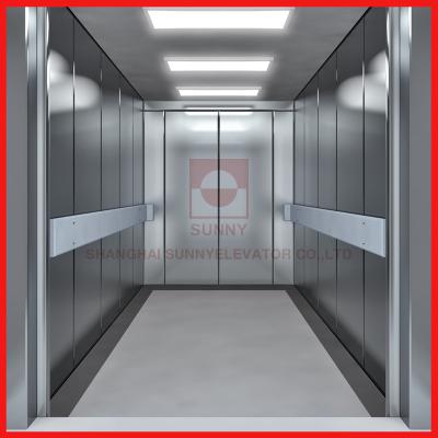 China 1600kg Hospital Stable High Speed Elevator Lift Low Running Noise for sale