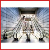 China Automatic Induction Moving Walk Escalator Efficient For Large Passenger for sale