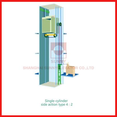 China 1000-5000Kg Load Hydraulic High Speed Elevator For Diverse Promotion Methods for sale