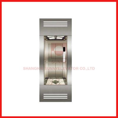 China Square Electric Passenger Elevator Comfortable With Load 800 To 1000kg for sale