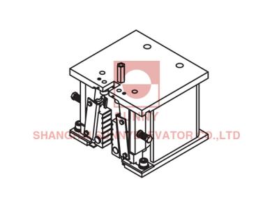 China Certified Elevator Safety Components GB And CE Approved For Different Speeds And Guide Rail Widths for sale