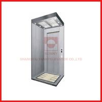 China Hairline High Speed Elevator Stainless Steel Ceiling 0.4m/S For Villa With Stainless Steel for sale