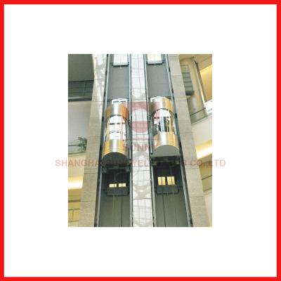 China Sightseeing High Speed Elevator Stainless Steel Panoramic Elevator For Passenger for sale