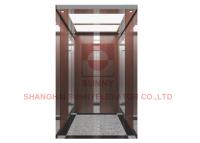 China Solid Surface Resin Stainless Steel Sheet Mirror Elevator Cabin for Passenger Elevator Lift Cabin for sale