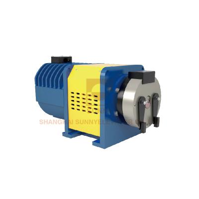 China 1.0m/S Speed Gearless Traction Machine Permanent Mangnet Synchronous for sale