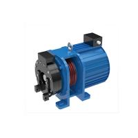 China Φ200 Diameter 320-450KG Load 0.4~0.6m/s Speed Elevator Traction Machine Gearless Traction Machine for sale