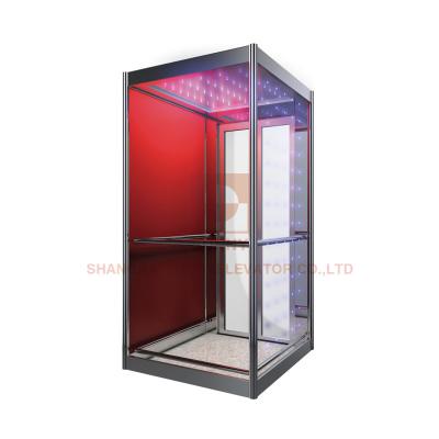 China Mirror Stainless Steel Luxury Elevator Cabin Decoration For Elevator Lift for sale