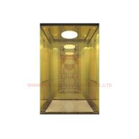 China SN-CD Series Passenger Lift Design Wood Veneer Wall Glass Mirror for sale