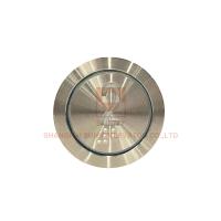 China LED Illumination Elevator Push ButtonWith Arc Shape Elevator Parts for sale
