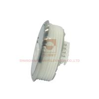China Stainless Plate Braille Elevator Buttons Φ44x18.5mm 50MA Elevator Push Button for sale