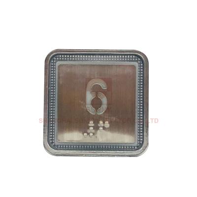 China Old Fashioned Elevator Push Button Switch With Size 47x39.5x23.5mm for sale