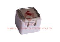 China Square Elevator Push Button Switch 36x36x36mm Size With CE Certificate for sale