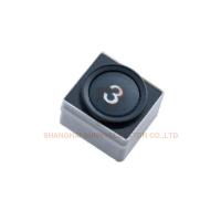China Round Plastic Elevator Touch Button with Cassette Structure for 12-24 V Operation for sale