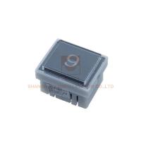 China Color Optional Elevator Push Button 50 MA Current Reverse Side Embedded for sale