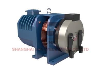 China 320mm Sheave Elevator Traction Machine With Wire Ropes for sale